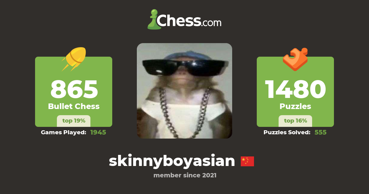 skinnyboyasian (skinnyboyasian) - Chess Profile - Chess.com