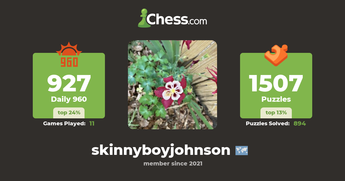 Craig (skinnyboyjohnson) - Chess Profile - Chess.com