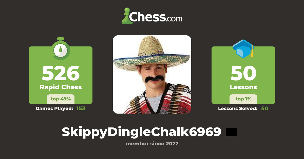 SkippyDingleChalk6969 - Chess Profile - Chess.com