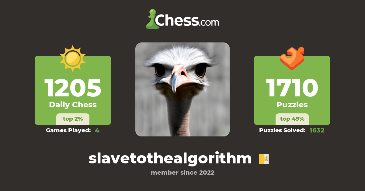 Fat Emu (slavetothealgorithm) - Chess Profile - Chess.com