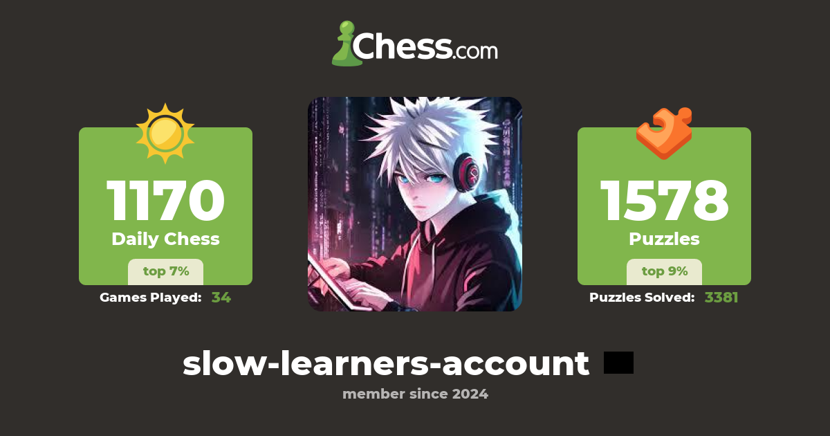 SAAD JUTT (slow-learners-account) - Chess Profile - Chess.com