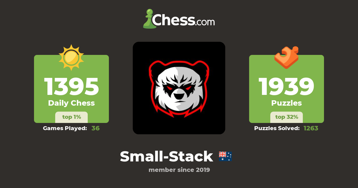 Small-Stack - Chess Profile - Chess.com