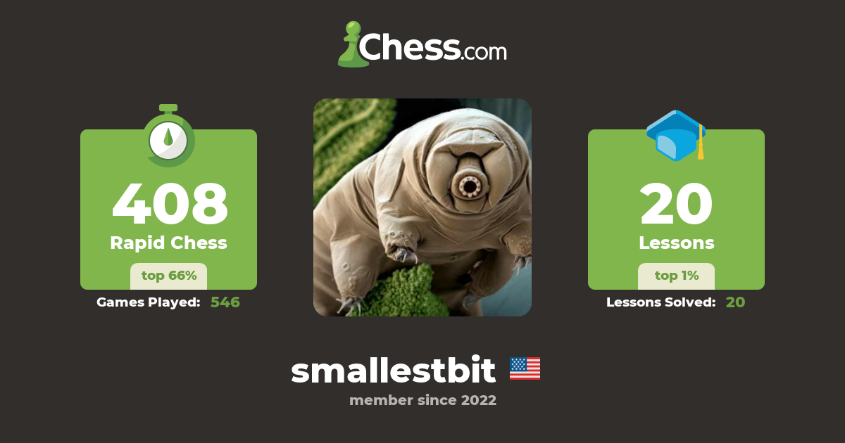 smallestbit - Chess Profile - Chess.com