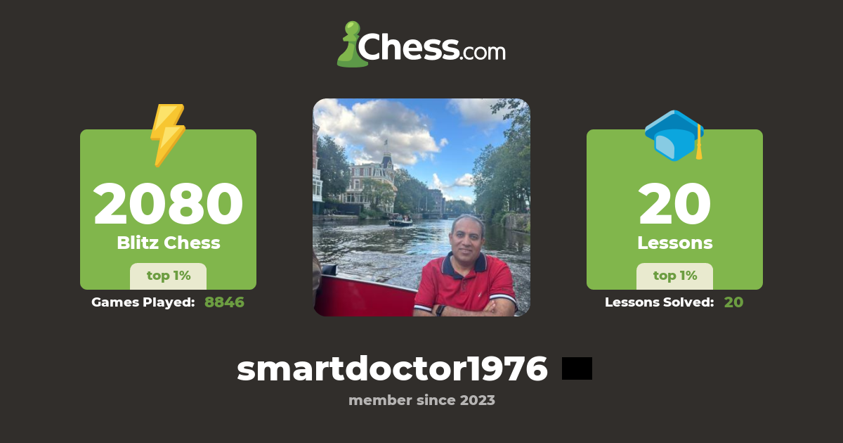 smartdoctor1976 - Chess Profile - Chess.com