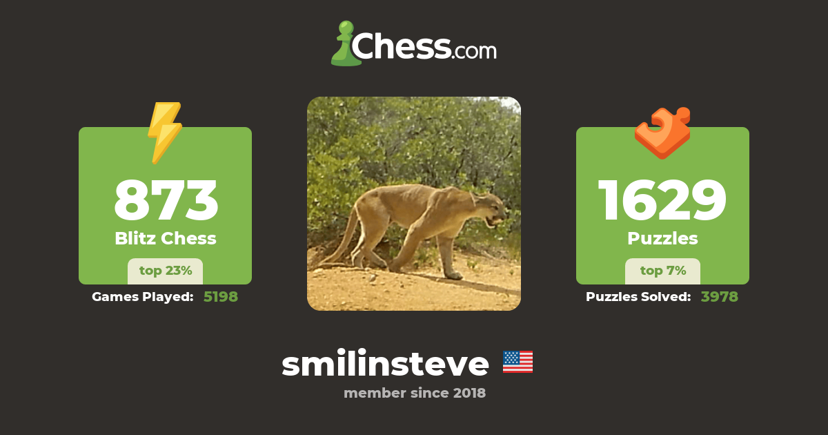 Steve (smilinsteve) - Chess Profile - Chess.com