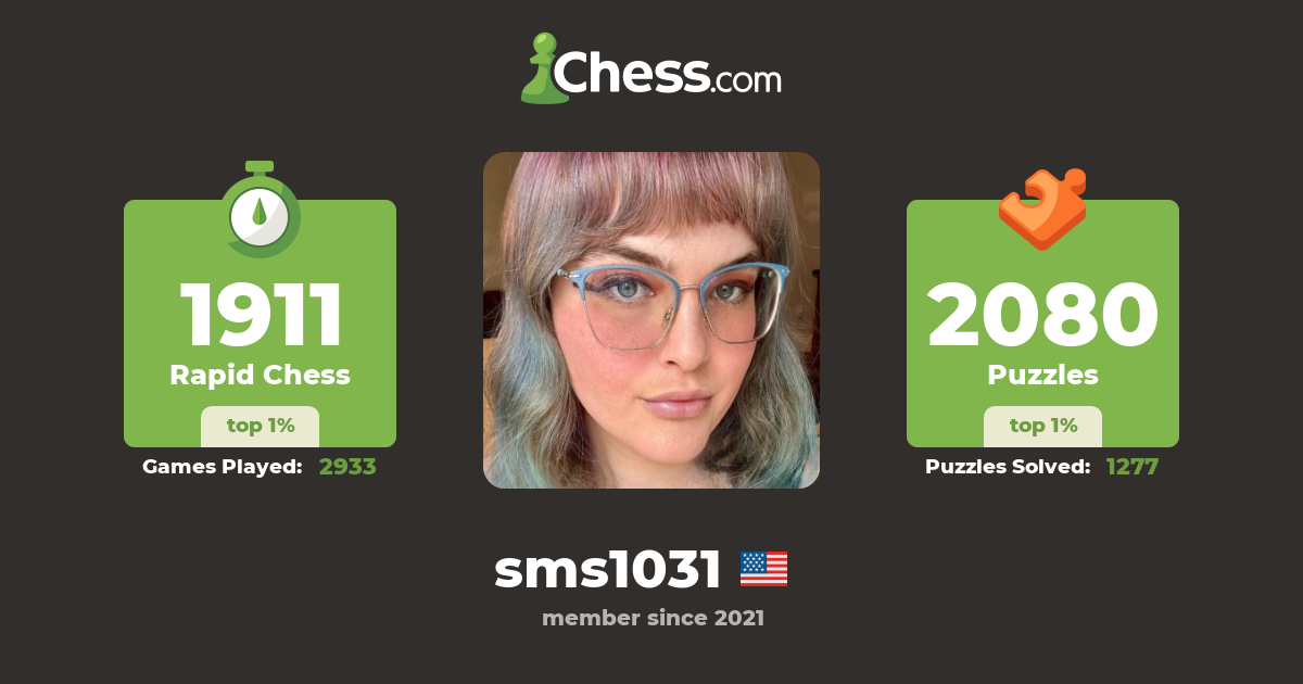 Sam (sms1031) - Chess Profile - Chess.com