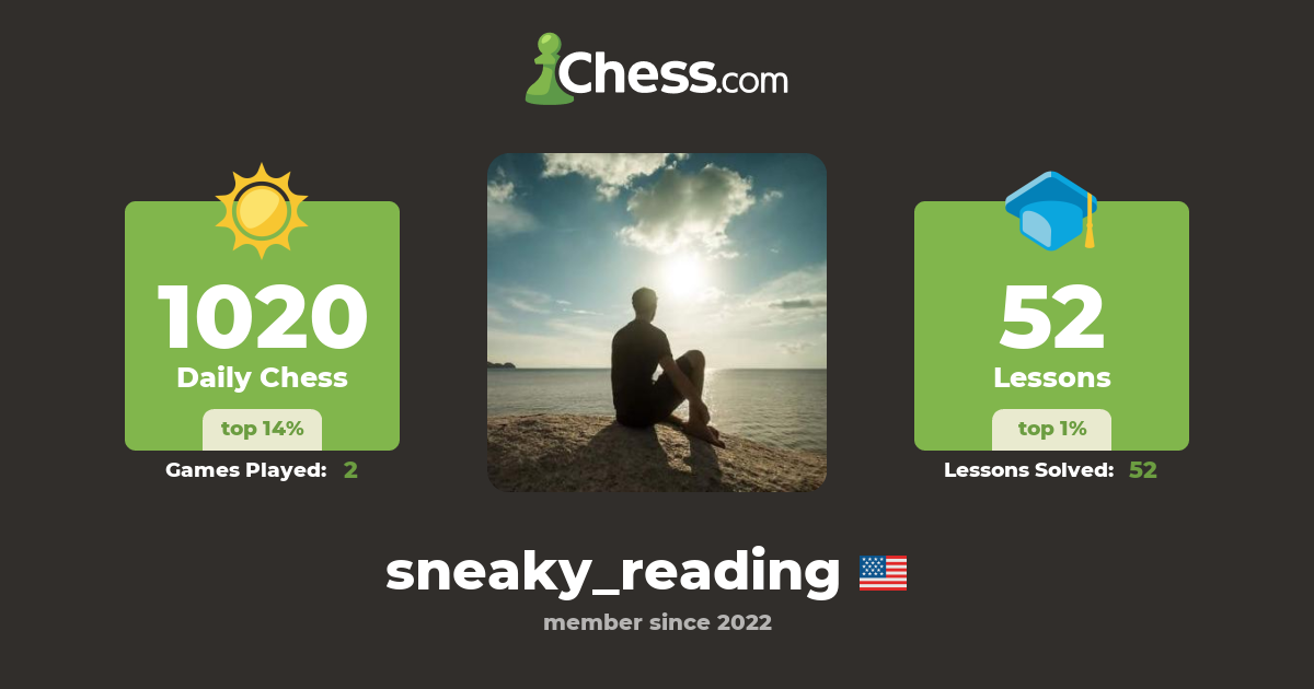 sneaky_reading - Chess Profile - Chess.com