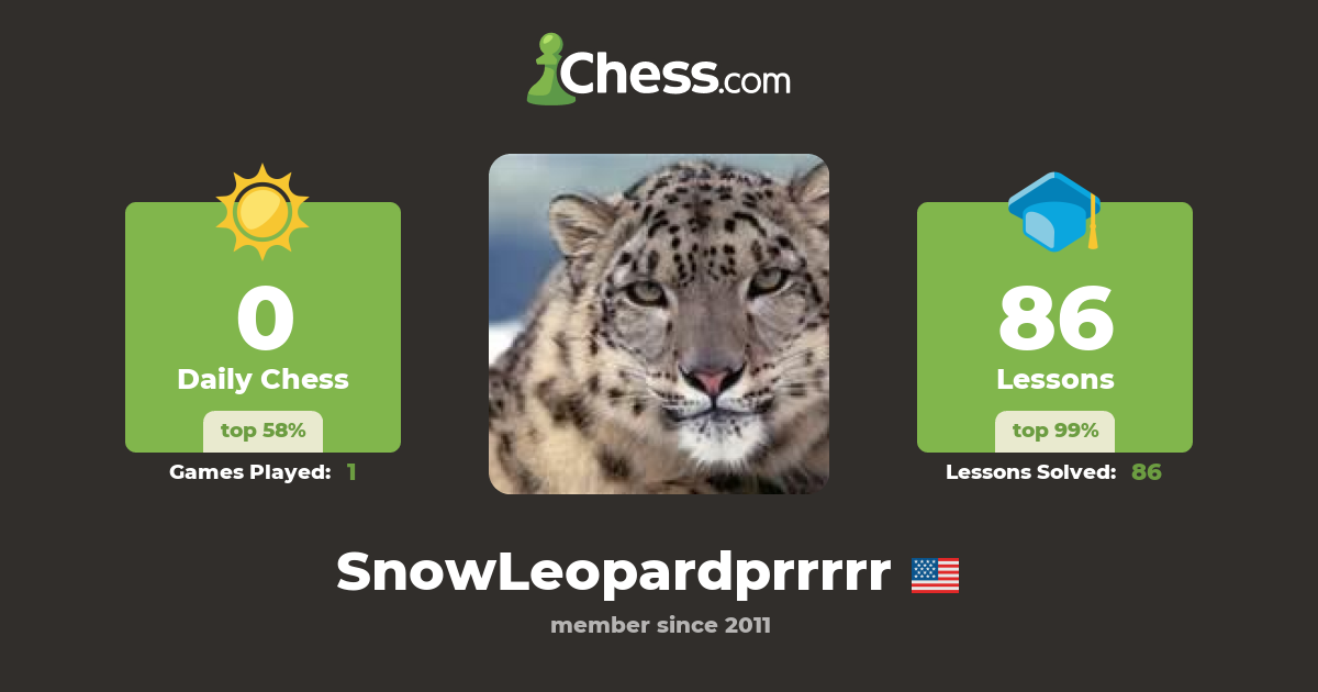 Philip Matzigkeit (SnowLeopardprrrrr) - Chess Profile - Chess.com