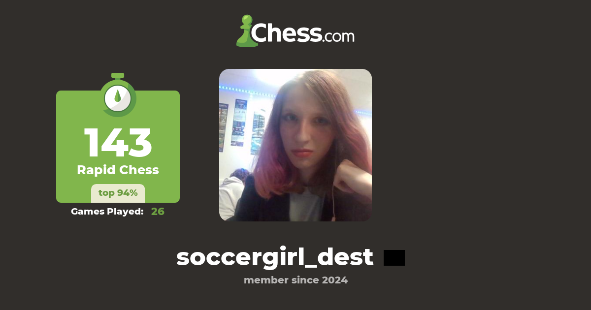 Destiny Duncan (soccergirl_dest) - Chess Profile - Chess.com