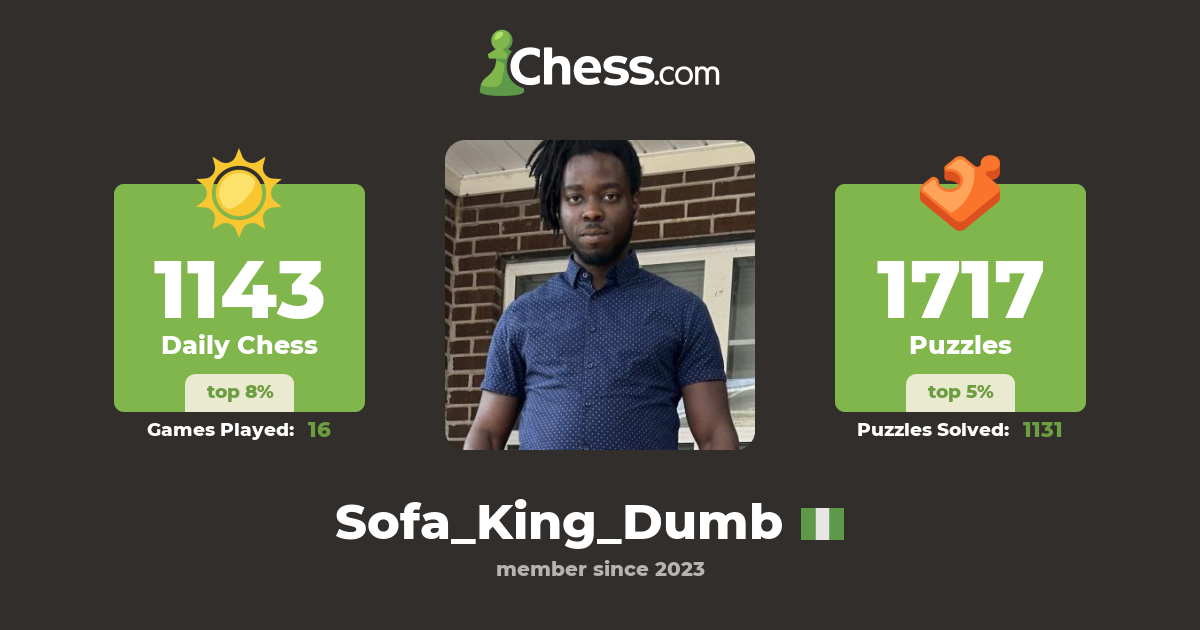 Terrell H (Sofa_King_Dumb) - Chess Profile - Chess.com