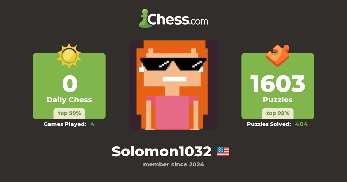Solomon1032 - Chess Profile - Chess.com