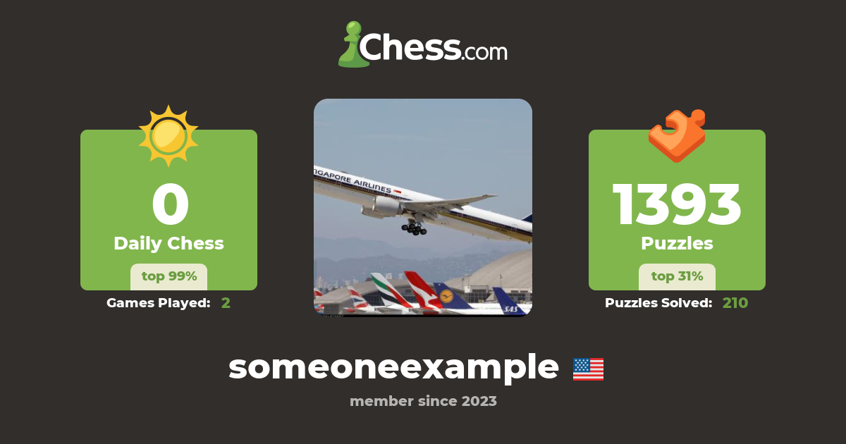 Someone Example (someoneexample) - Chess Profile - Chess.com