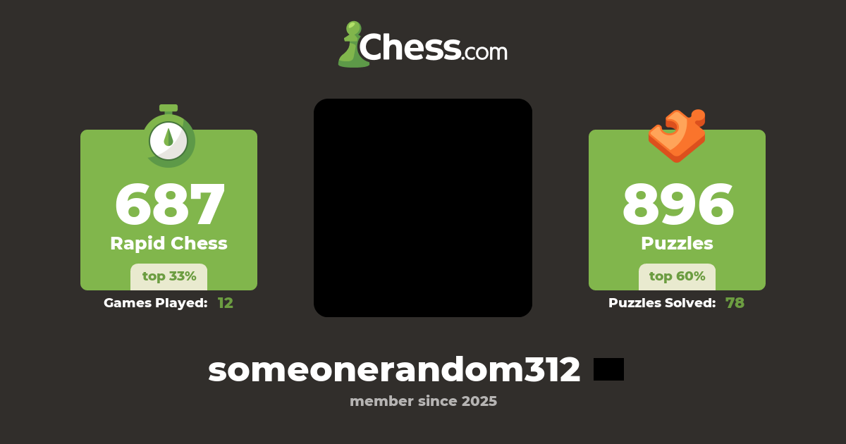 someonerandom312 - Chess Profile - Chess.com
