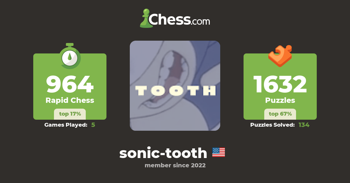 Sonic Tooth (sonic-tooth) - Chess Profile - Chess.com