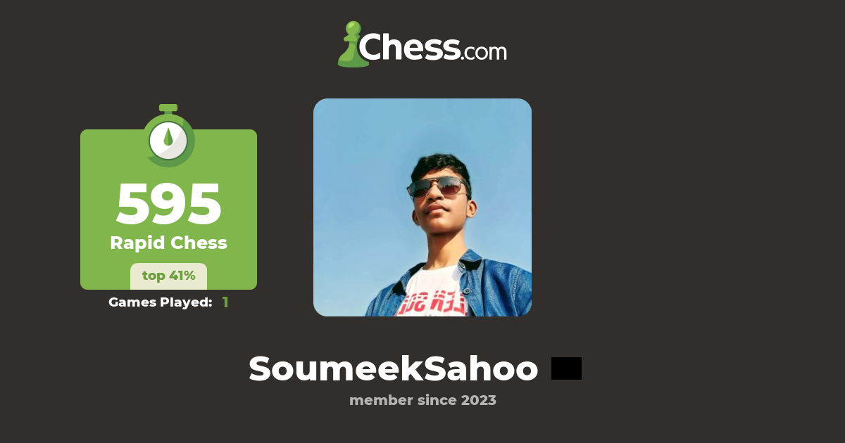 Soumeek Sahoo (SoumeekSahoo) - Chess Profile - Chess.com