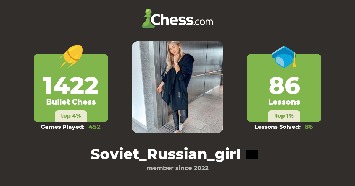 Natasha Orlov (Soviet_Russian_girl) - Chess Profile - Chess.com