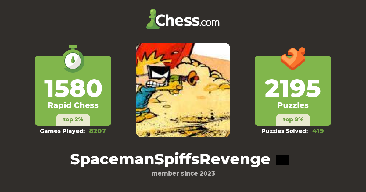 James Slaven (SpacemanSpiffsRevenge) - Chess Profile - Chess.com