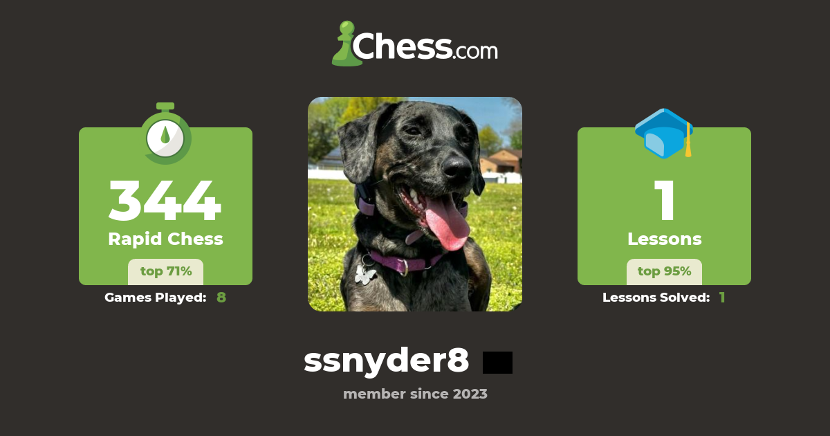 Sam Snyder (ssnyder8) - Chess Profile - Chess.com