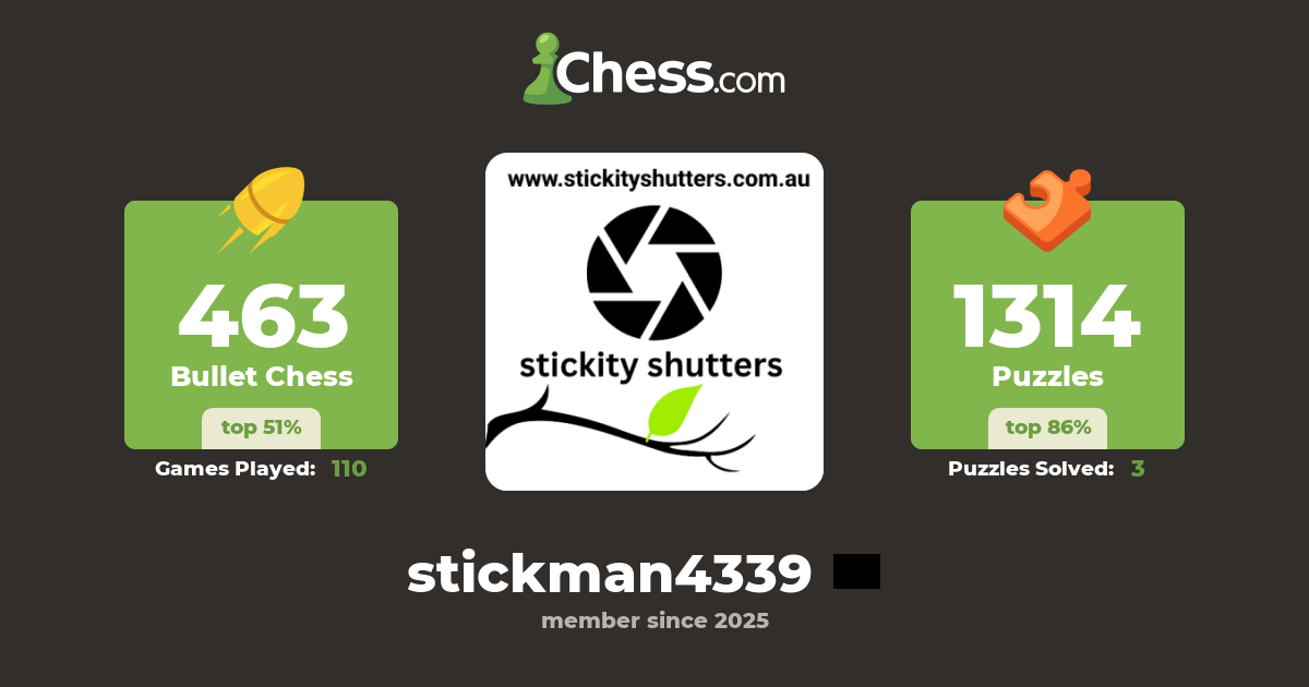 stickman4339 - Chess Profile - Chess.com