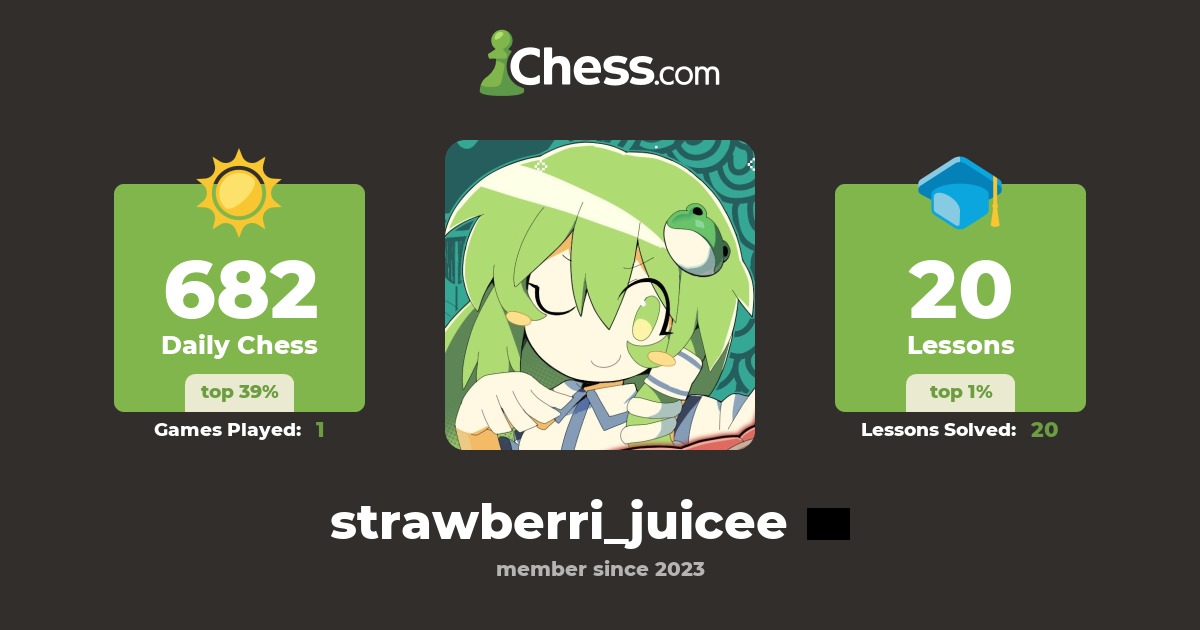 🍓 🧃 (strawberri_juicee) - Chess Profile - Chess.com