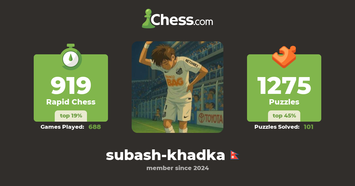 subash khadka (subash-khadka) - Chess Profile - Chess.com