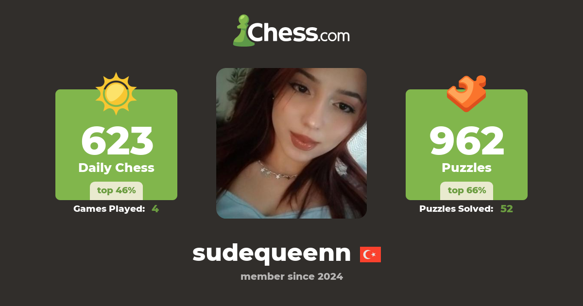 sude (sudequeenn) - Chess Profile - Chess.com