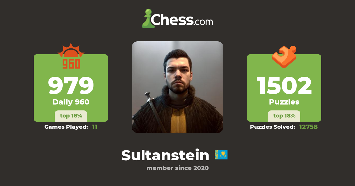 Stan (Sultanstein) - Chess Profile - Chess.com