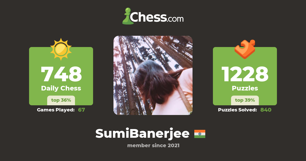 Sumi Banerjee (SumiBanerjee) - Chess Profile - Chess.com