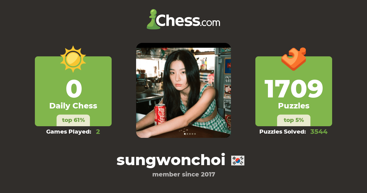 Sungwon Choi (sungwonchoi) - Chess Profile - Chess.com