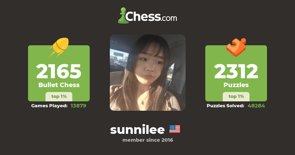 WCM Yesun Lee (sunnilee) - Chess Profile - Chess.com