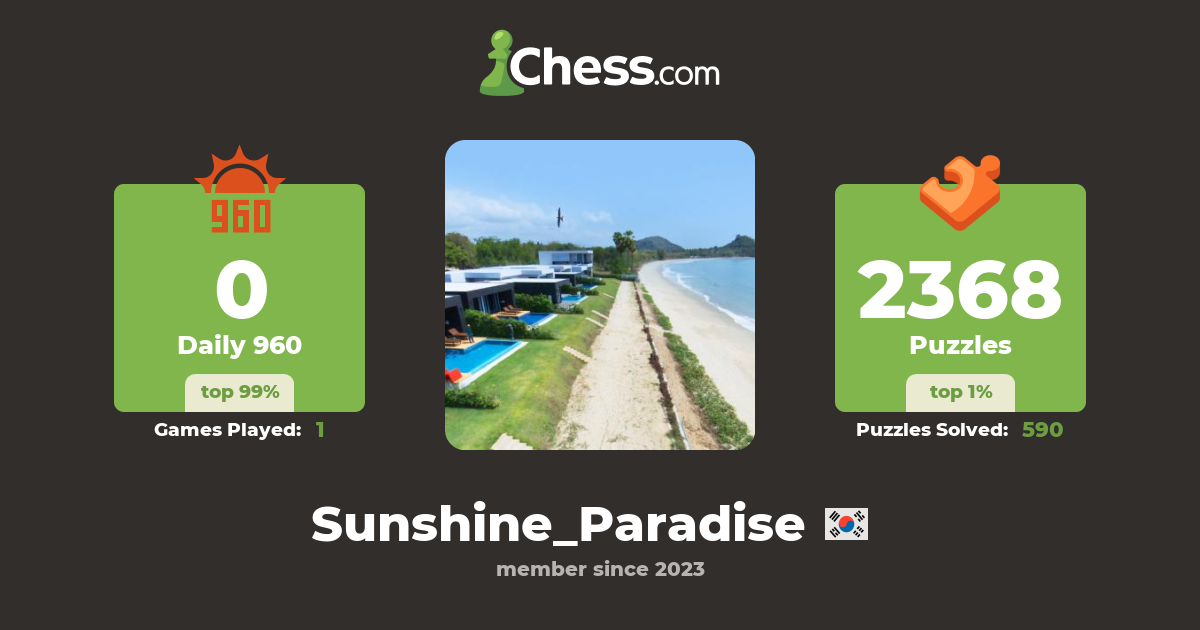 Sunshine_Paradise - Chess Profile - Chess.com