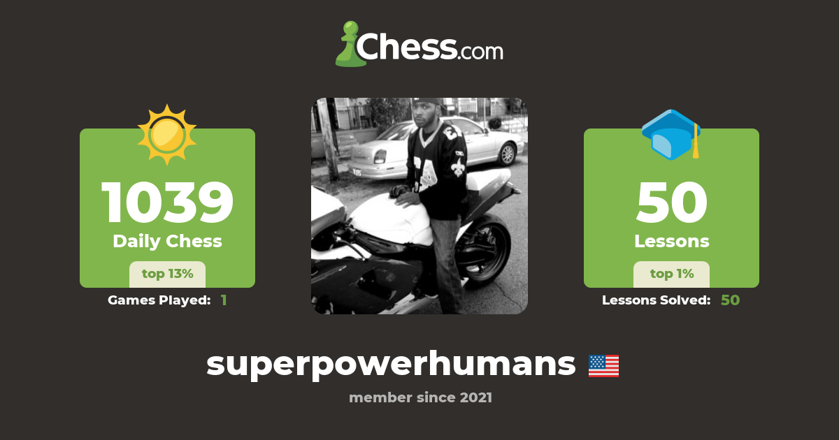 superpowerhumans - Chess Profile - Chess.com