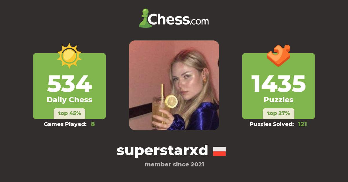 Adriana Krzyk (superstarxd) - Chess Profile - Chess.com