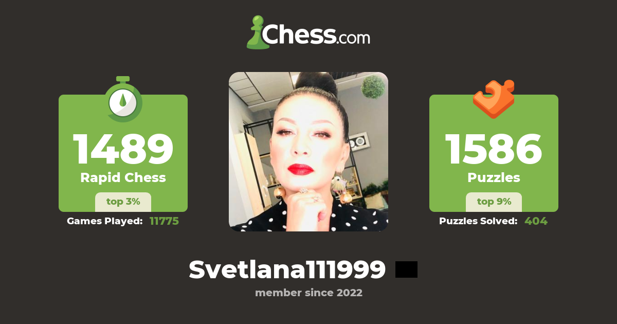 Svetlana111999 - Chess Profile - Chess.com