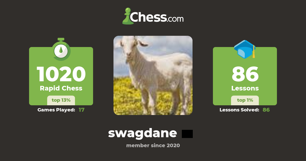 DANE MICHAELSEN (swagdane) - Chess Profile - Chess.com