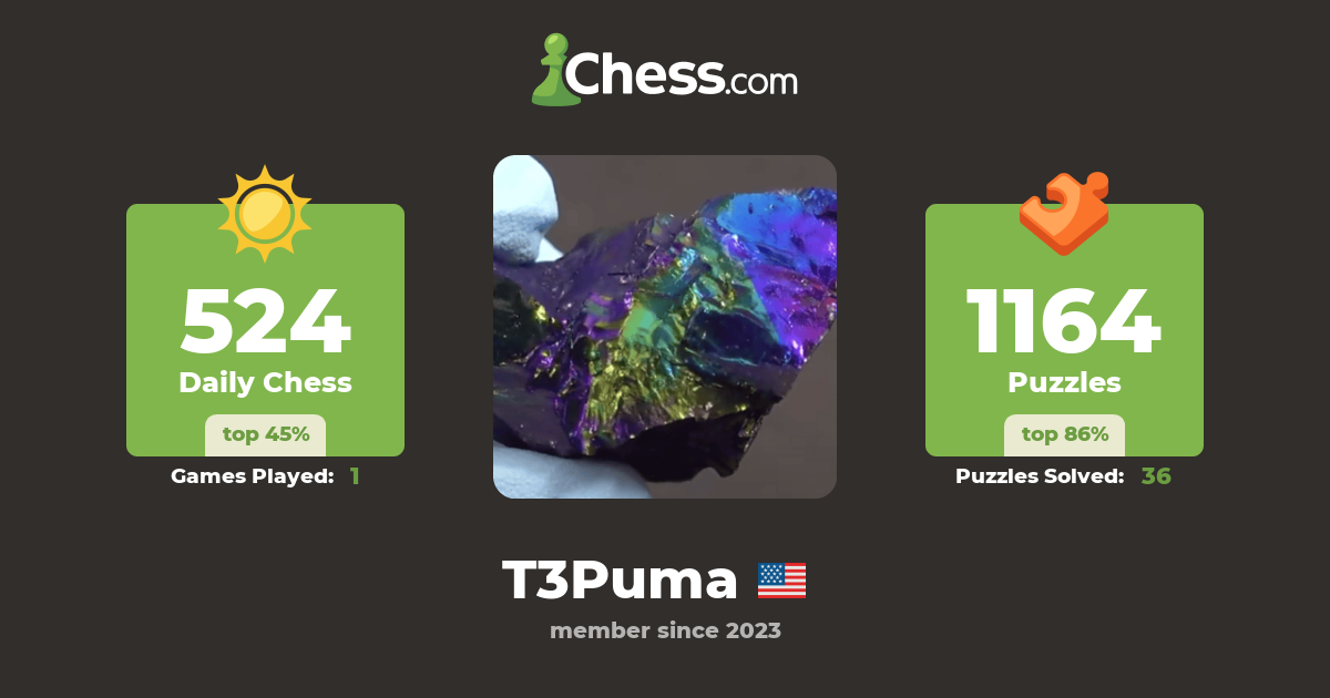 T3Puma - Chess Profile - Chess.com