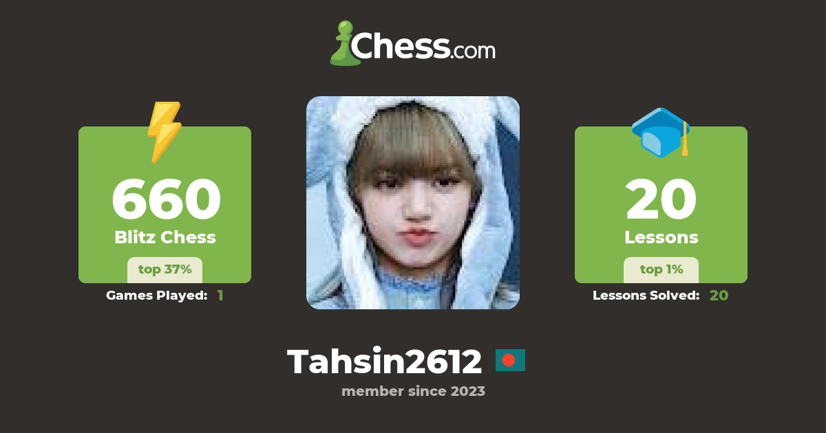 Safin Tahsin (Tahsin2612) - Chess Profile - Chess.com