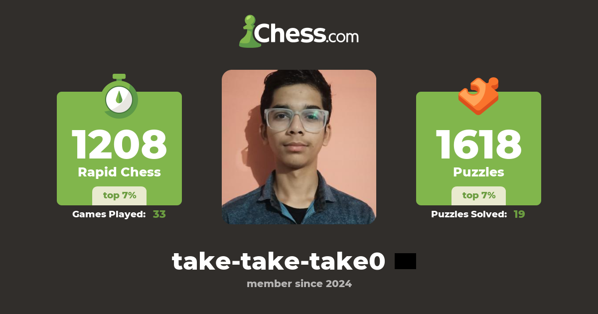 Kartik Rajak (take-take-take0) - Chess Profile - Chess.com