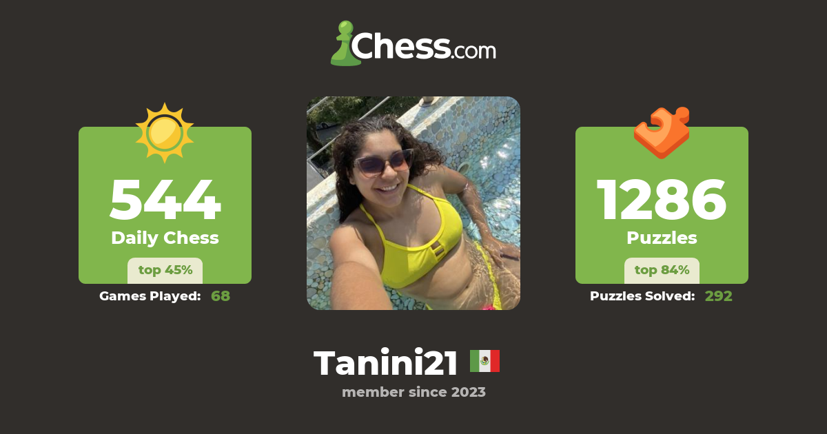 Tania (Tanini21) - Chess Profile - Chess.com