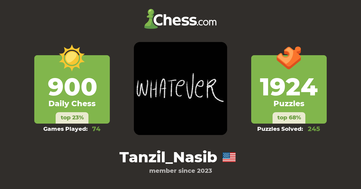 Nasib (Tanzil_Nasib) - Chess Profile - Chess.com