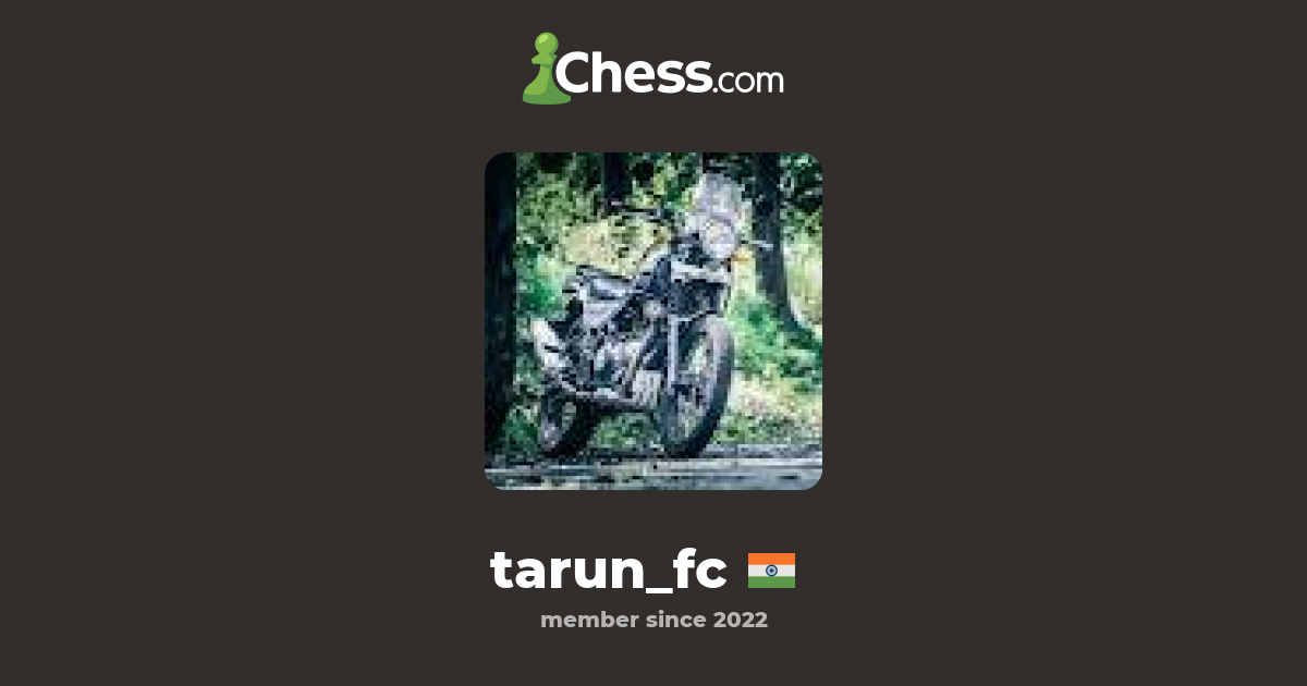 Tarun Sundar (tarun_fc) - Chess Profile - Chess.com