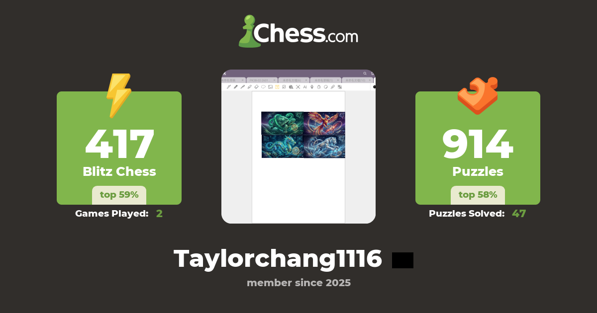 Taylorchang1116 - Chess Profile - Chess.com