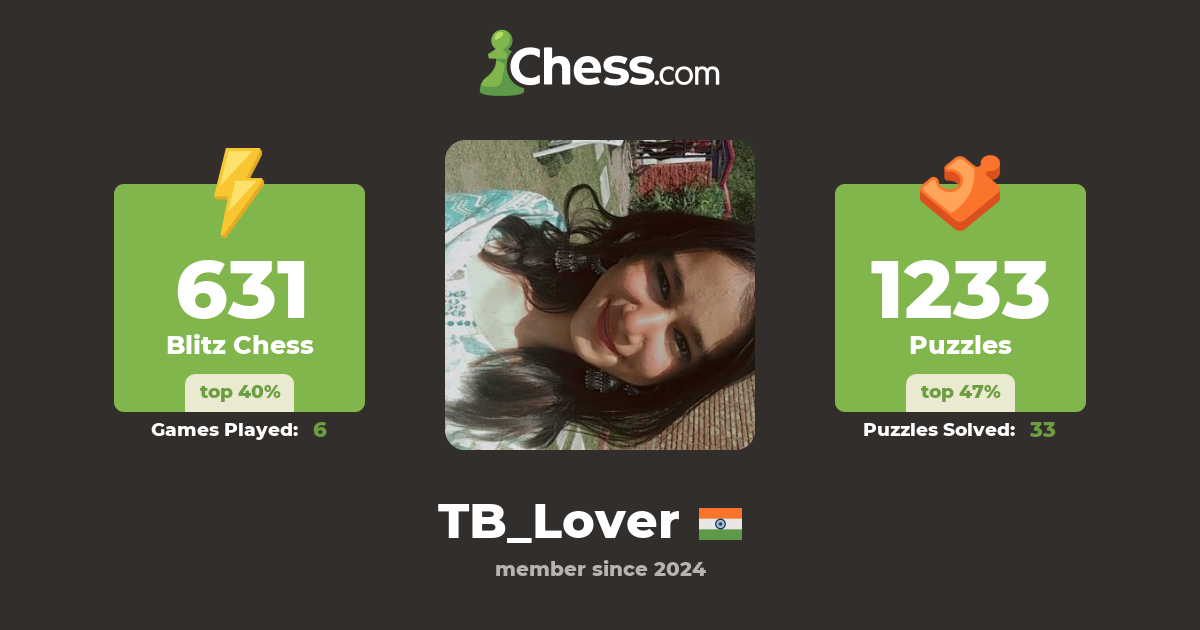 t j (TB_Lover) - Chess Profile - Chess.com
