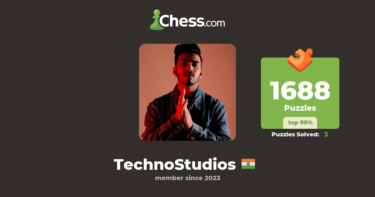 Ujjwal Chaurasia (TechnoStudios) - Chess Profile - Chess.com