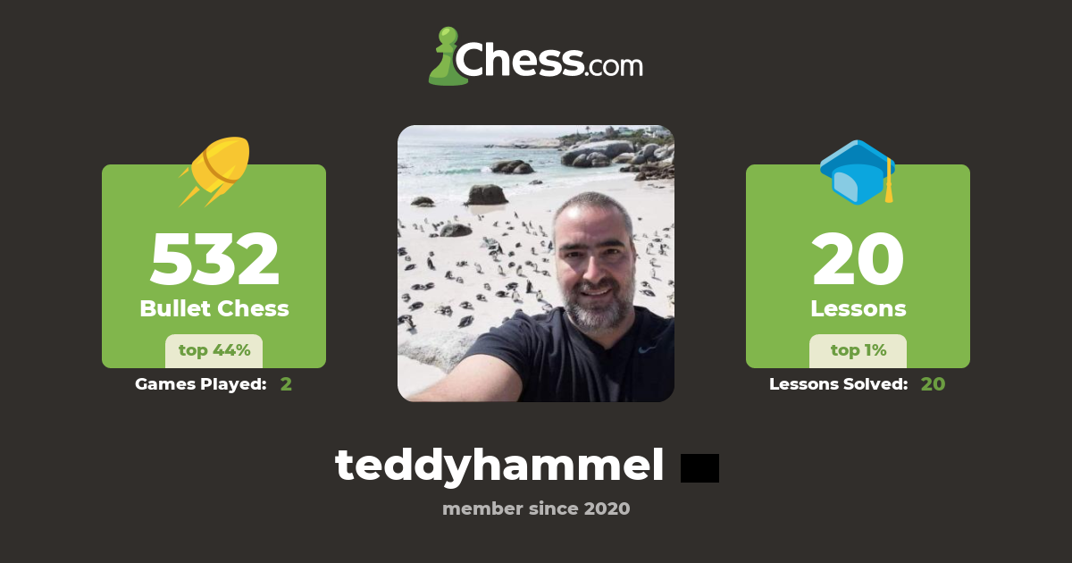 Teddy Hammel (teddyhammel) - Chess Profile - Chess.com