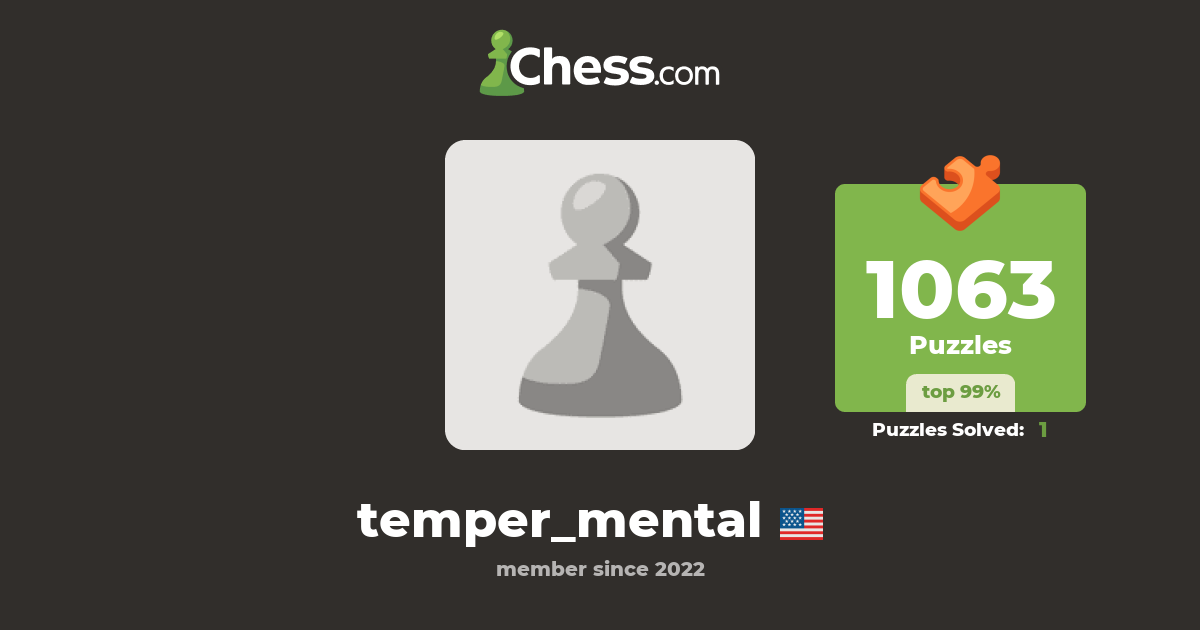 temper_mental - Chess Profile - Chess.com