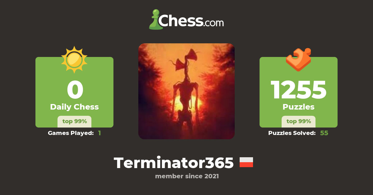 Ignacy Stebelski (Terminator365) - Chess Profile - Chess.com