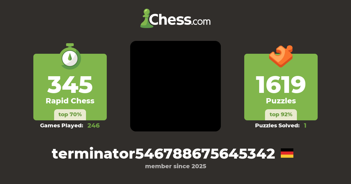 terminator546788675645342 - Chess Profile - Chess.com