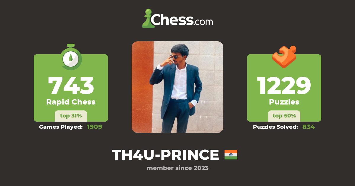 TH4U-PRINCE - Chess Profile - Chess.com