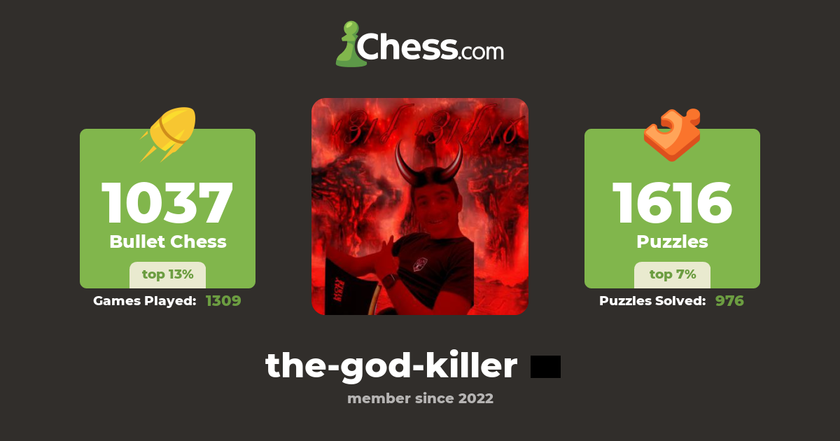 the-god-killer - Chess Profile - Chess.com